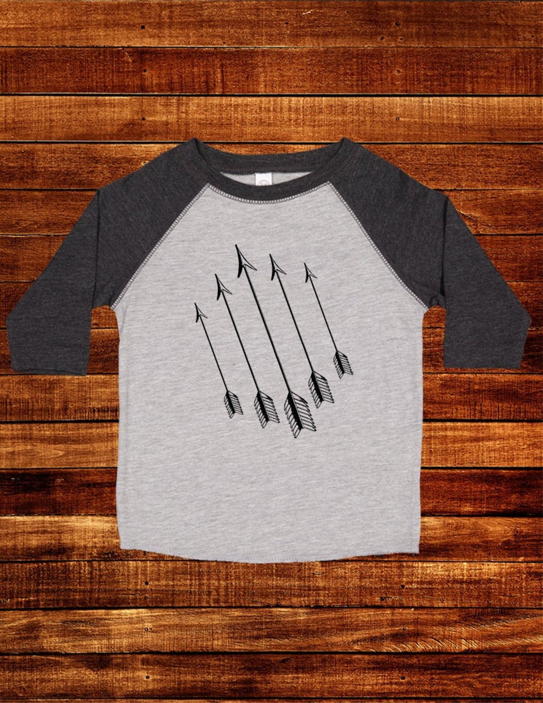 Arrows - Arrow Shirt for Boys or Girls Raglan 3/4 Long Sleeved T Shirt ...