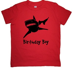 Birthday Shark Shirt Shark Birthday Boy Tee Shark Attack T Shirt 7 ...