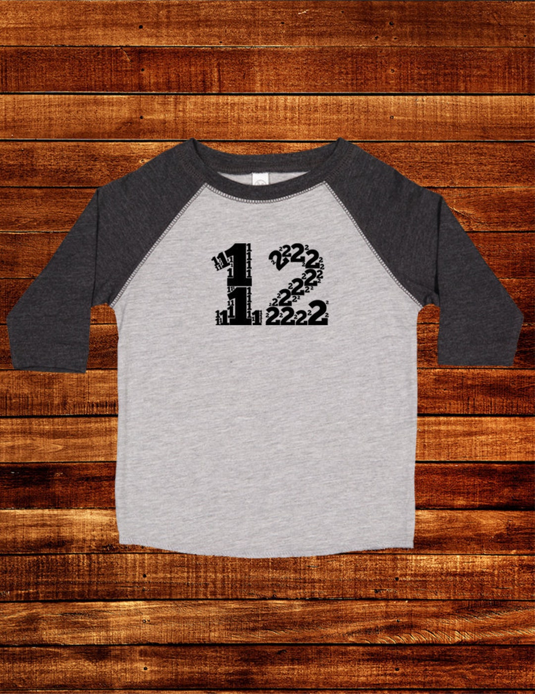12th Birthday Shirt for Boys or Girls Raglan 3/4 Long Sleeved T Shirt ...