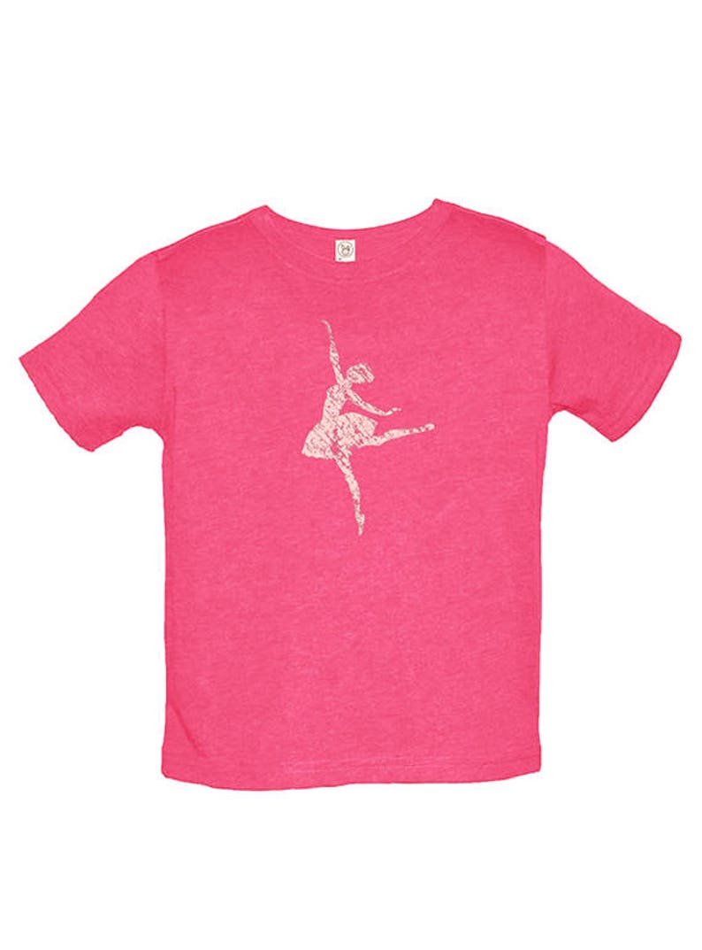 Kids Dance Shirt Girls Ballerina T Shirt Multiple Colors - Etsy