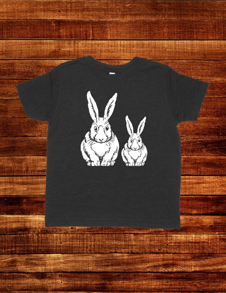 Kids Tshirt Bunny Rabbit Shirt Boy or Girl Spring Rabbit - Etsy New Zealand