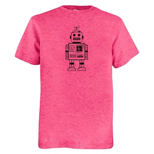 Robot Shirt - Retro Robot Kids T Shirt - Multiple Colors Available ...