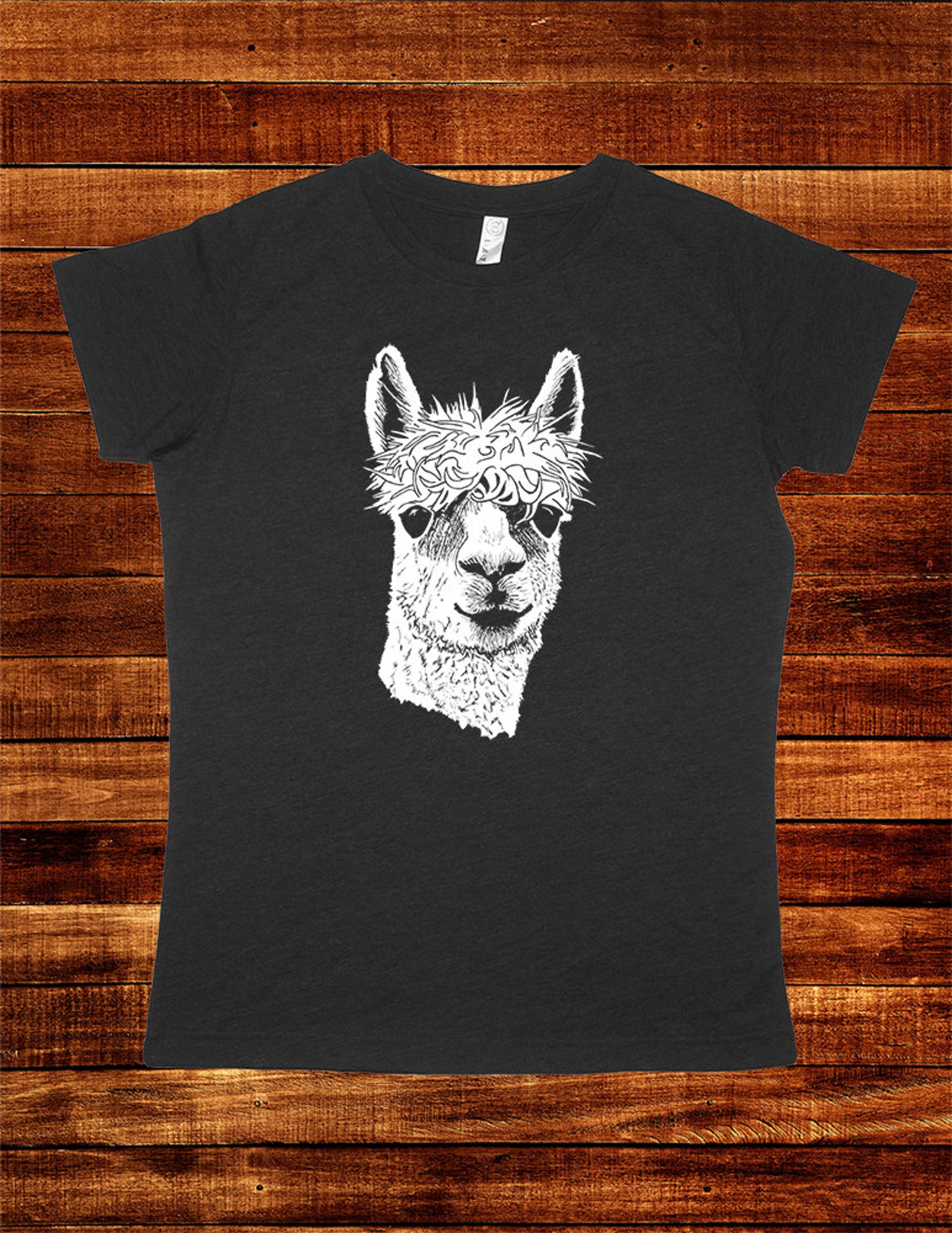 Llama T Shirt in Adult Sizes Men or Womens Sizing Available - Etsy