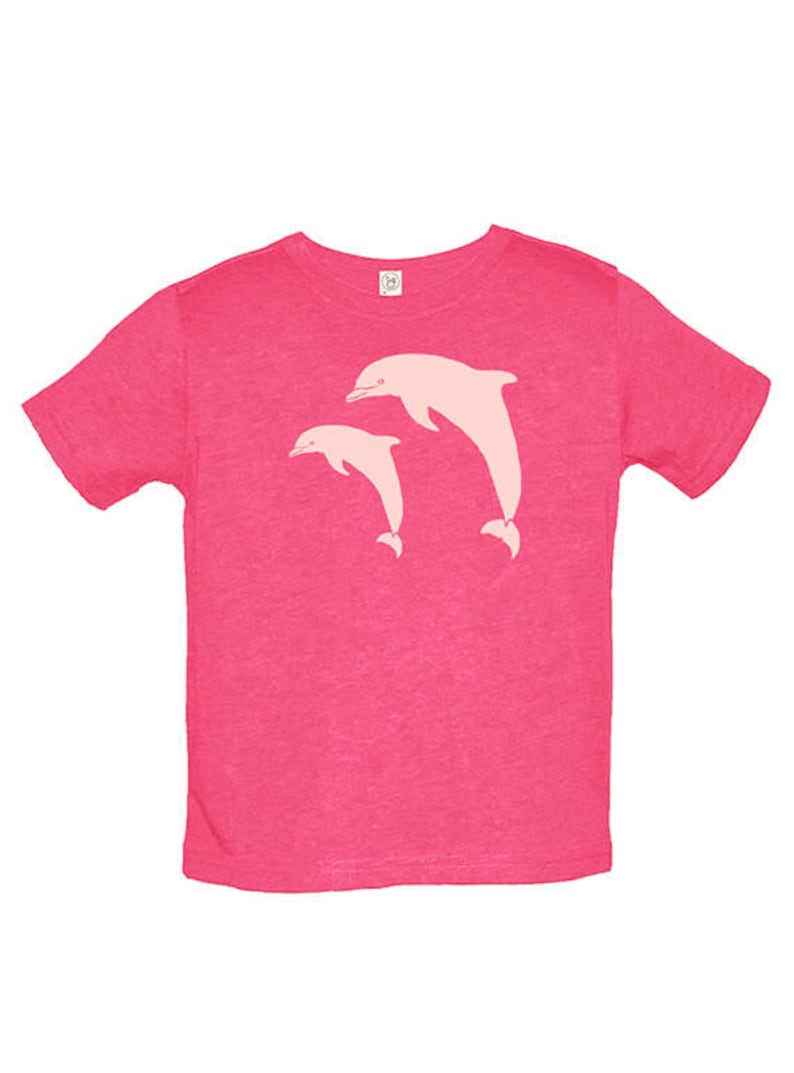 Dolphin Tshirt - Kids Dolphin Pair Shirt - Tee - Youth Girls Shirt ...