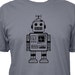 Robot Shirt Retro Robot Mens T Shirt 5 Colors Available Cotton Tshirt ...