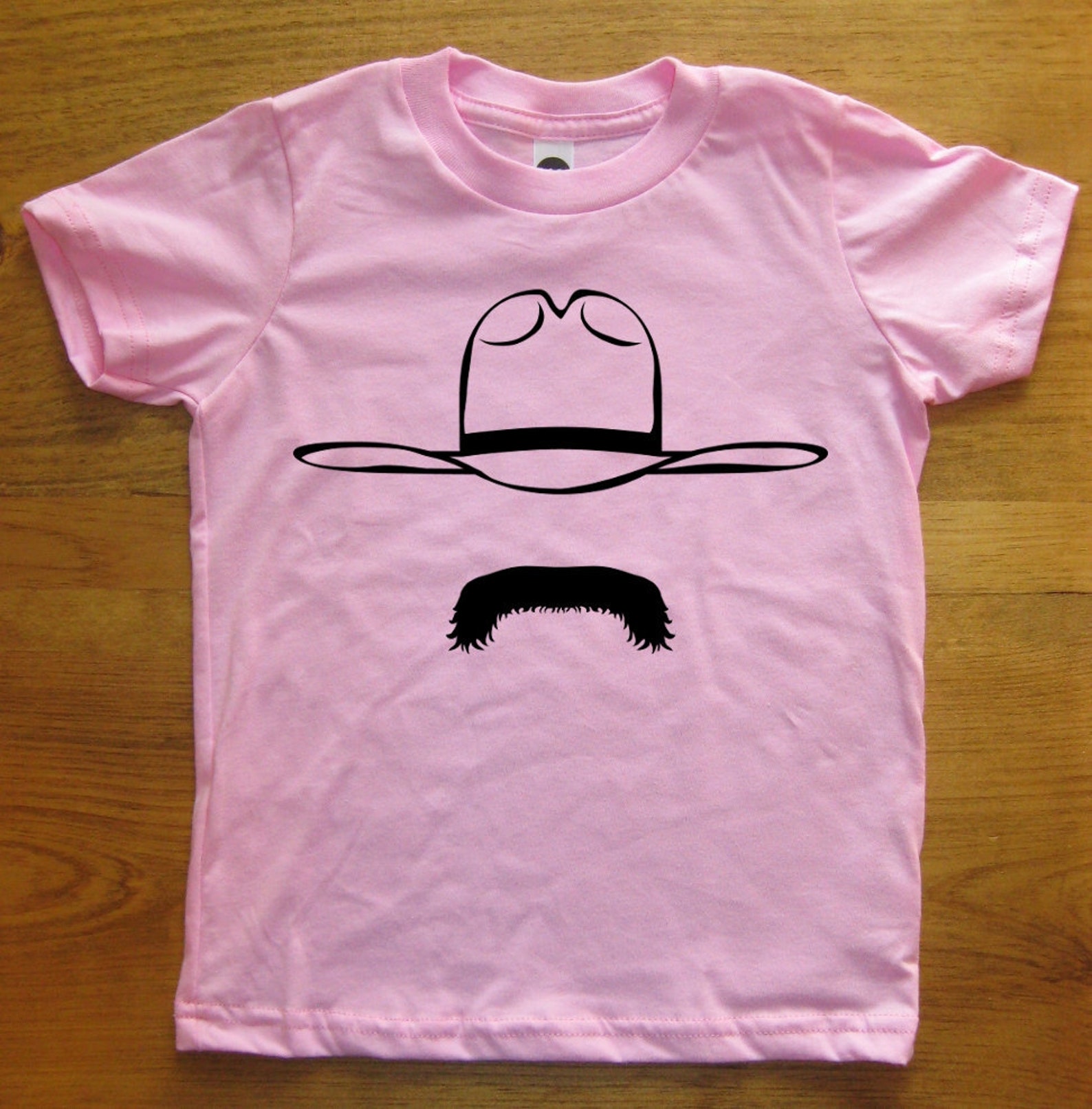 Mustache Shirt - Mustache Cowboy T Shirt - 8 Colors Available - Kids ...