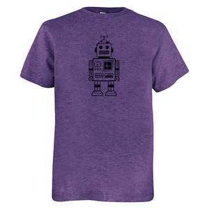 Robot Shirt - Retro Robot Kids T Shirt - Multiple Colors Available ...