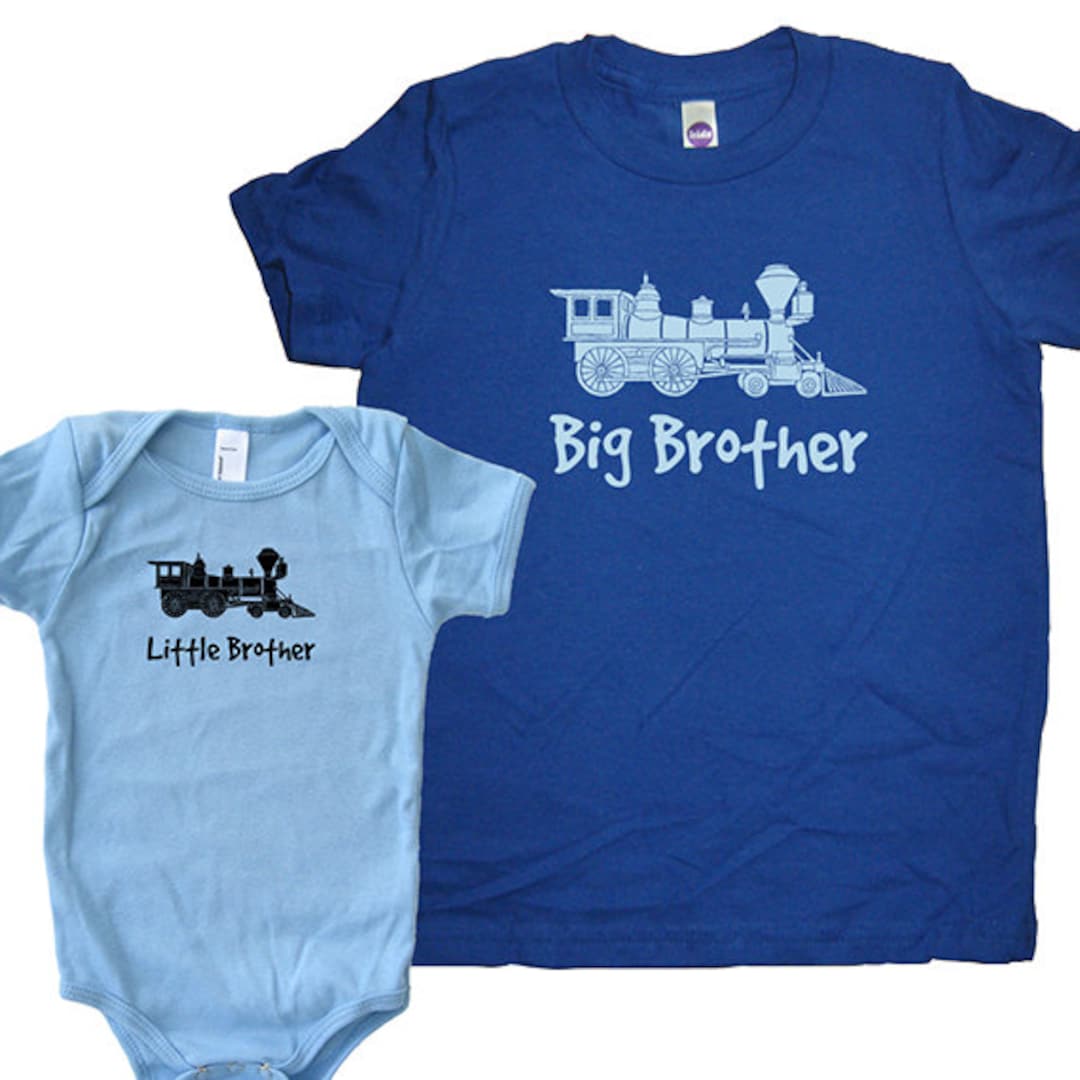 Big Brother Shirt / Little Brother Matching Shirt Set - Brothers Gift ...