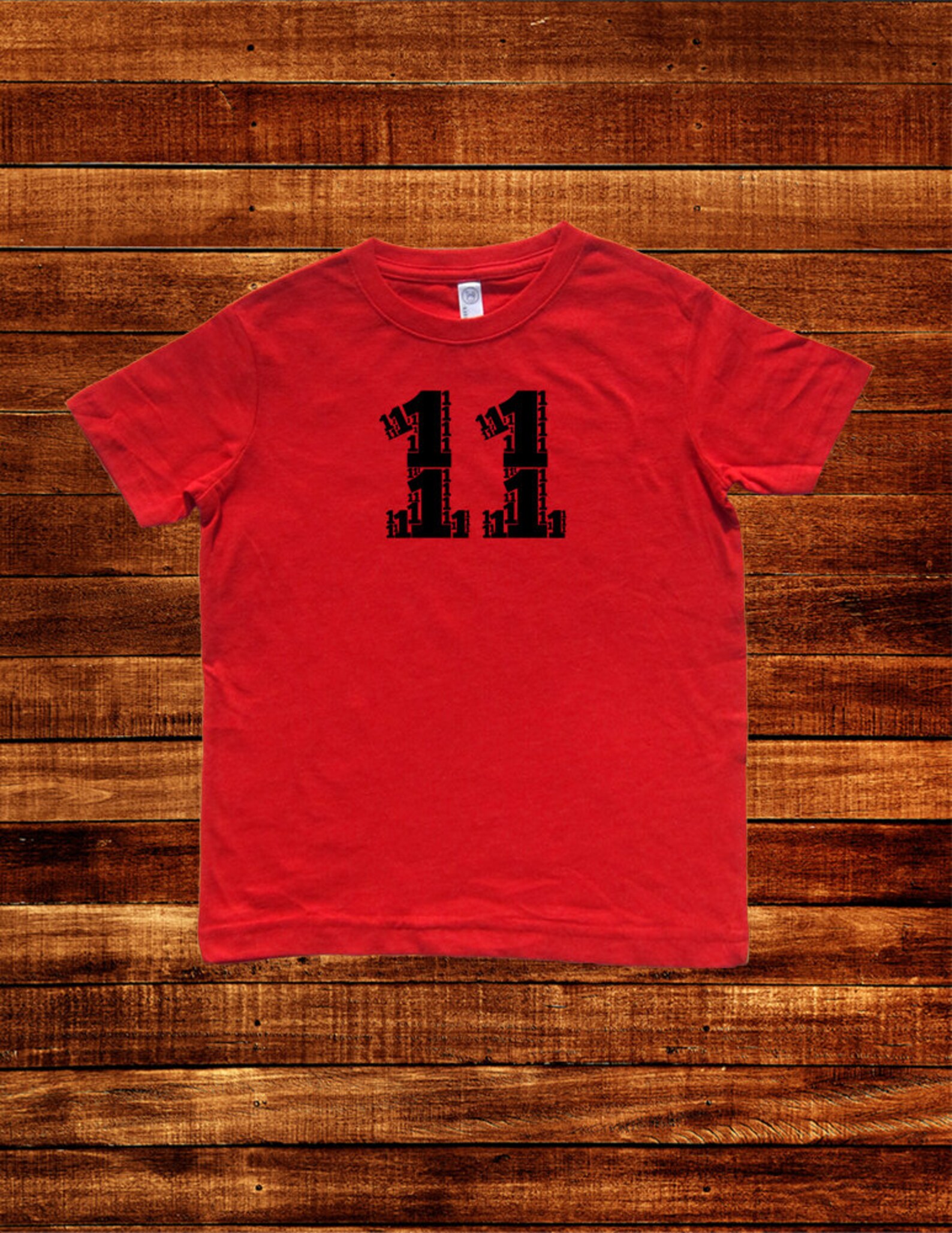 Birthday Shirt - Eleventh Birthday Number 11 - Kids Tshirt - Tee ...
