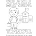 Back to School Christian Coloring Pages Bundle - "god is With Me" - Etsy