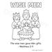 Nativity Coloring Pack/bible Christmas Coloring Pages for Kids ...