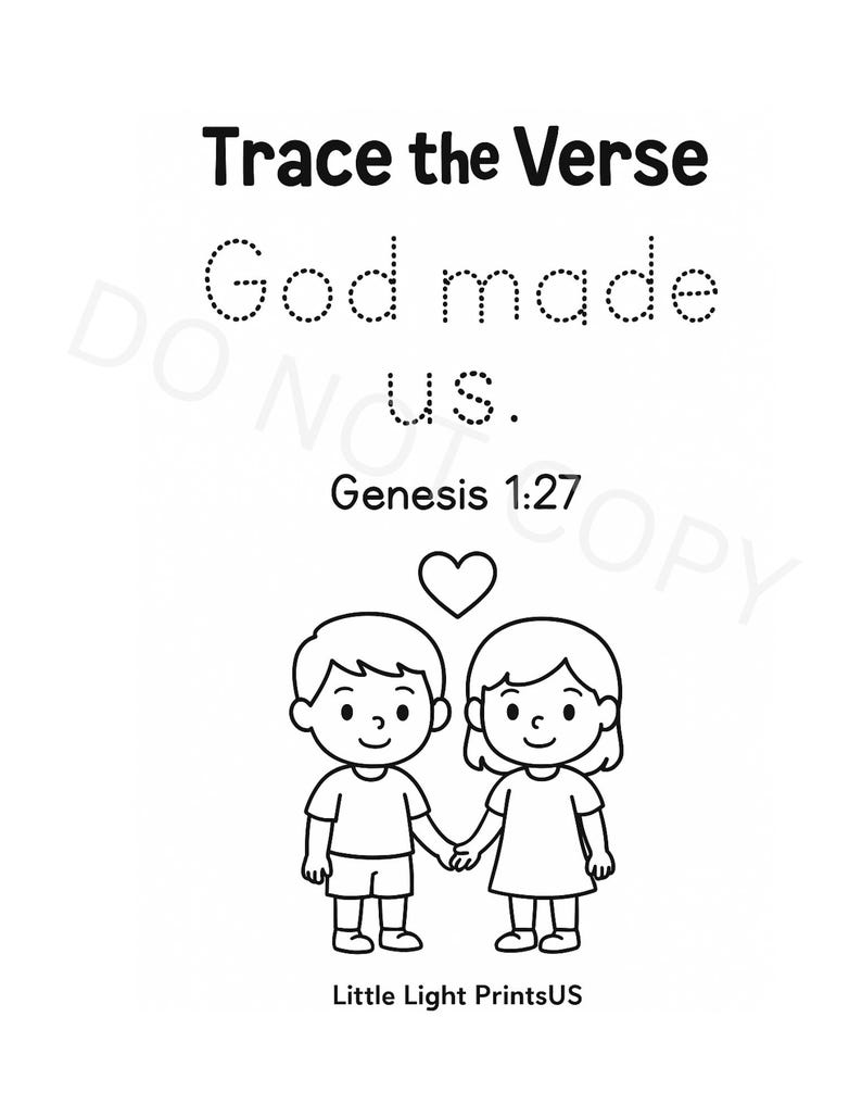 Adam and Eve Bible Story Activity Pack: Coloring, Tracing, Cut & Paste ...