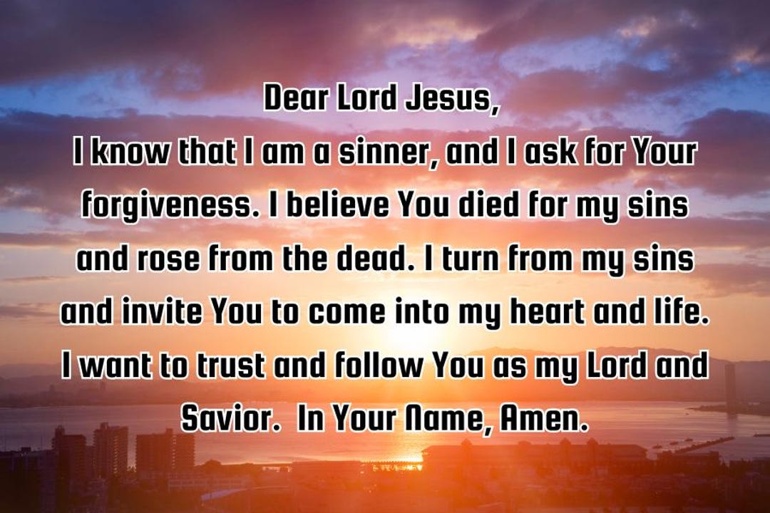 The Sinner's Prayer Magnet - Faith Based Christian Decor - 2" X 3 ...