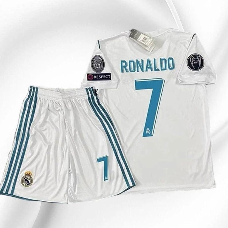 Personalized Name and Number, Retro Real Madrid 2016 2017 Home Retro ...