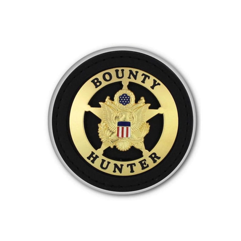BOUNTY HUNTER QTY 1 - 3" Pin Back Button Badge for Diy Halloween ...