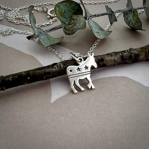 Donkey Necklace, Democratic Party Political Candidate Election Jewelry ...