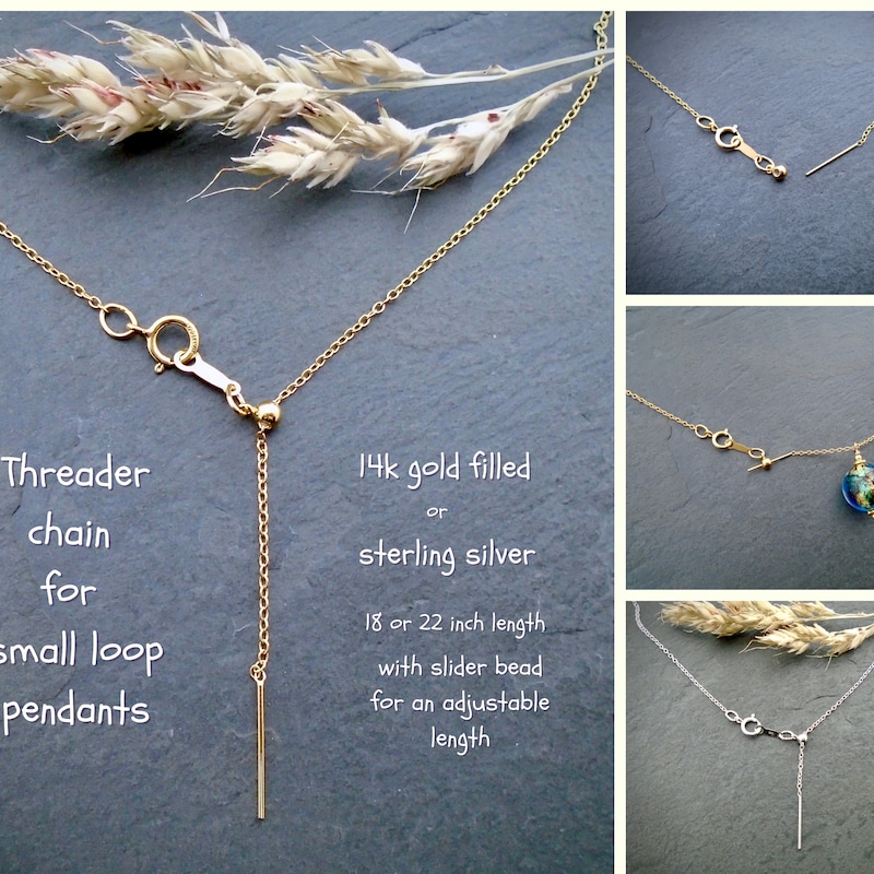 Loop Necklace With Beads - Etsy
