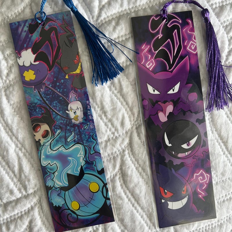 Monster Anime Bookmarks - Etsy