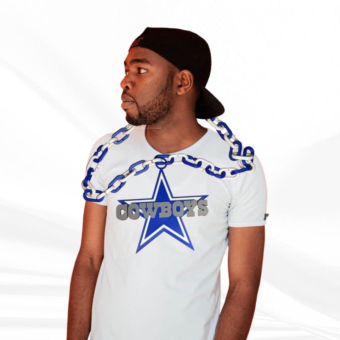 Cowboys Spirit Chain Necklace - Etsy