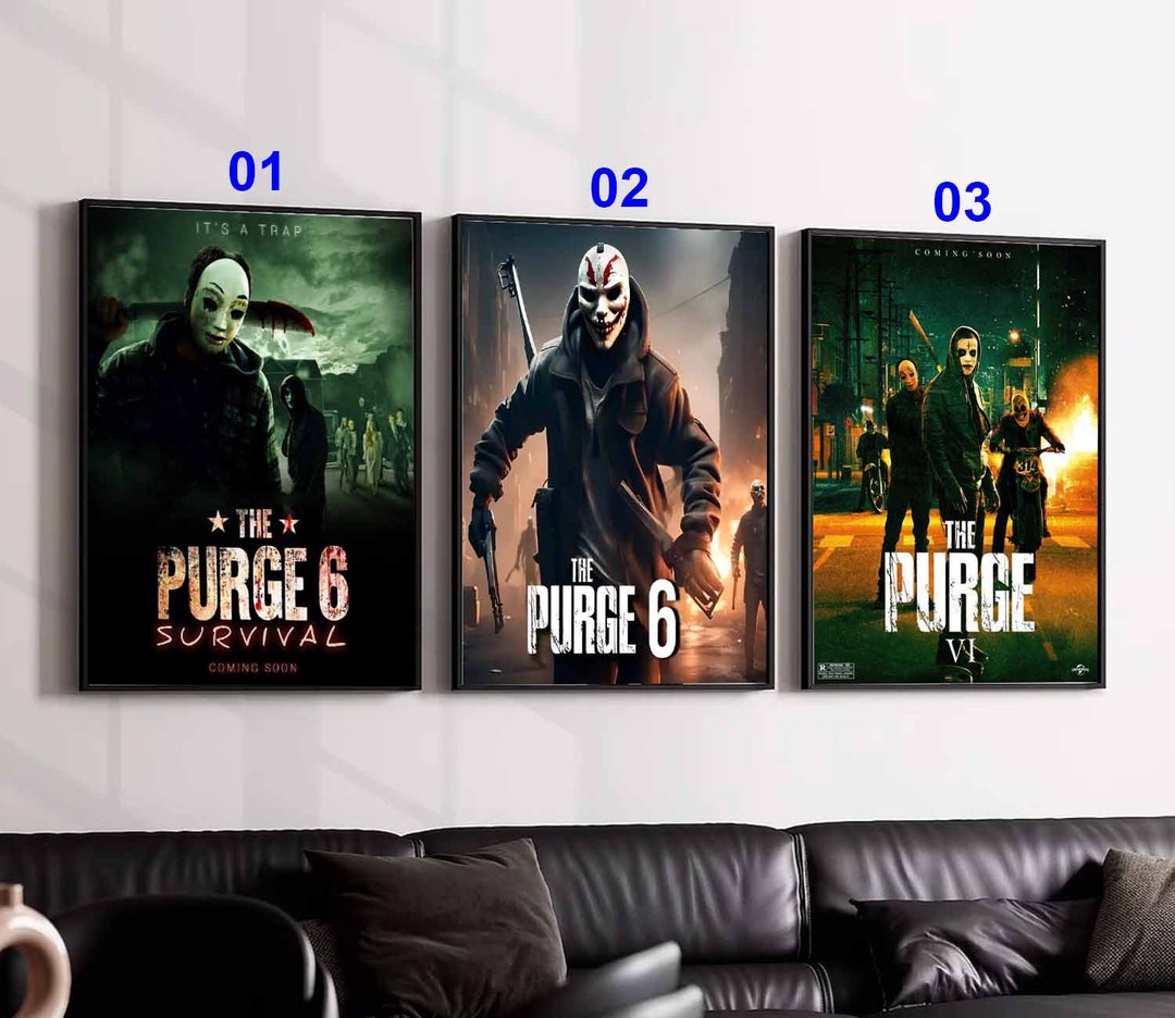 The Purge 6 2024 Movie Poster - Etsy