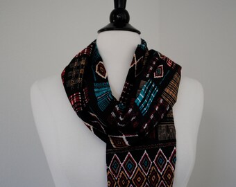 Tribal print scarf | Etsy