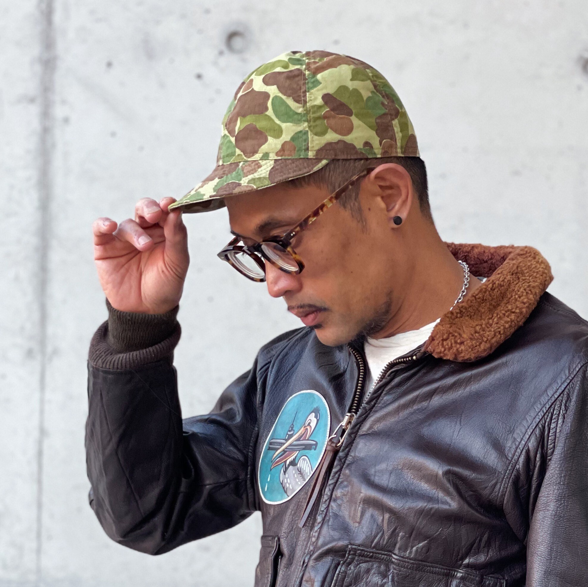 A3 Mechanic Cap Original Frog Skin Camouflage 1943 - Etsy