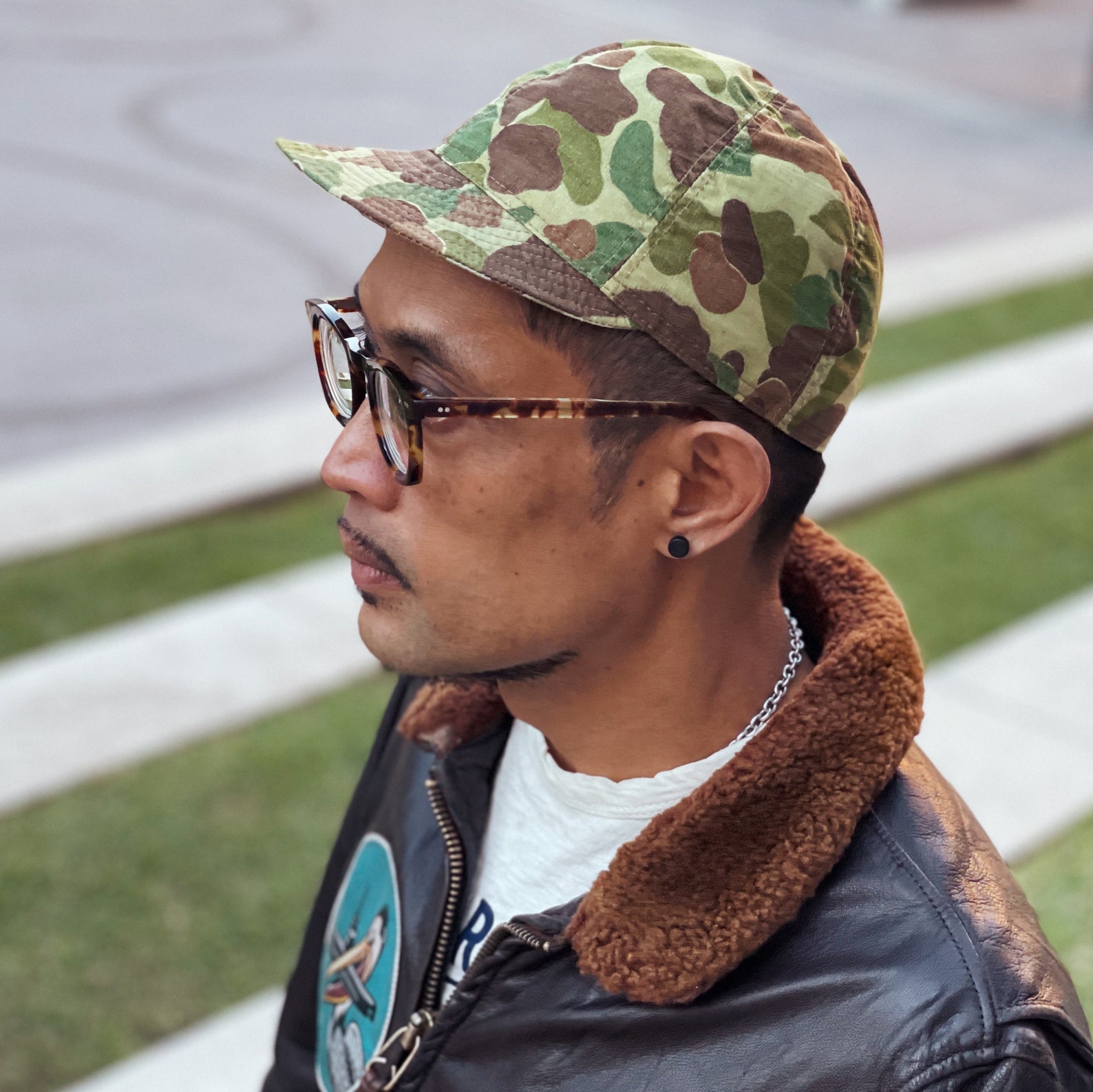 A3 Mechanic Cap Original Frog Skin Camouflage 1943 - Etsy