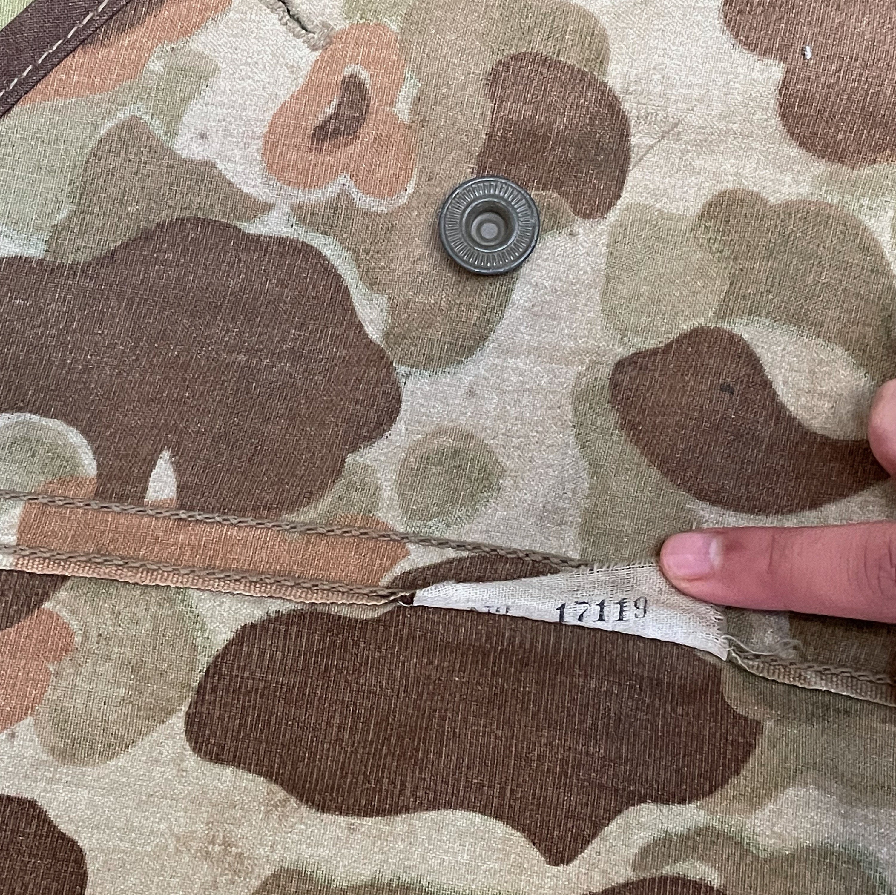 A3 Mechanic Cap Original Frog Skin Camouflage 1943 - Etsy