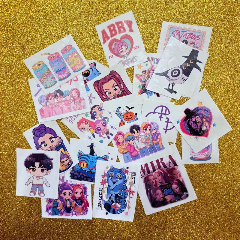 Kpop Demon Hunters Tattoos - Etsy
