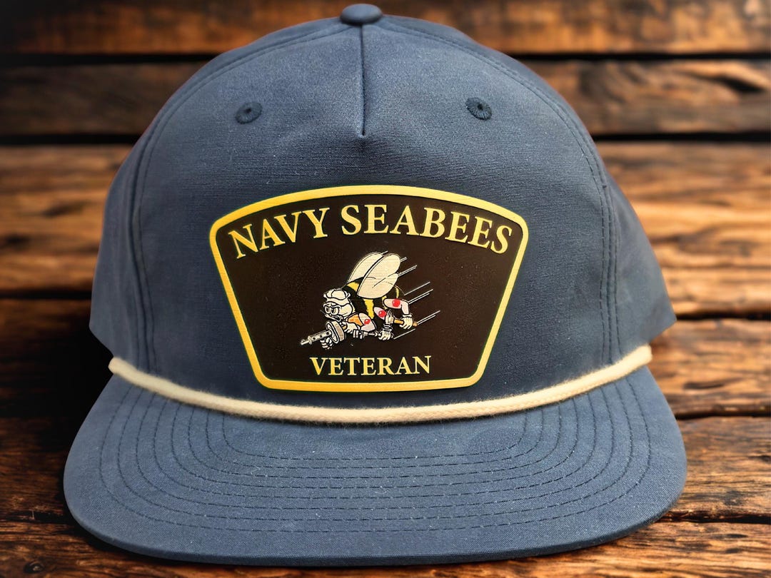 U.S.NAVY SEABEE- VETERAN -richardson 256 Umpqua Snapback Caps - Etsy