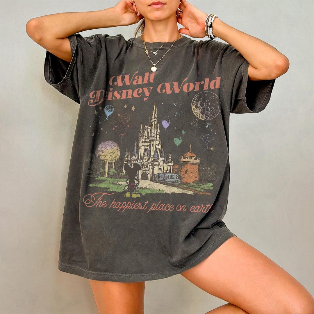 Retro Disneyworld Shirt, Walt Disneyworld Shirt, Mickey and Friends ...