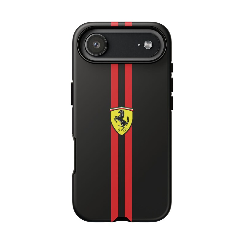 Black Scuderia Ferrari F1 2025, Phone Case for iPhone 17,16,15,14,13,12 ...
