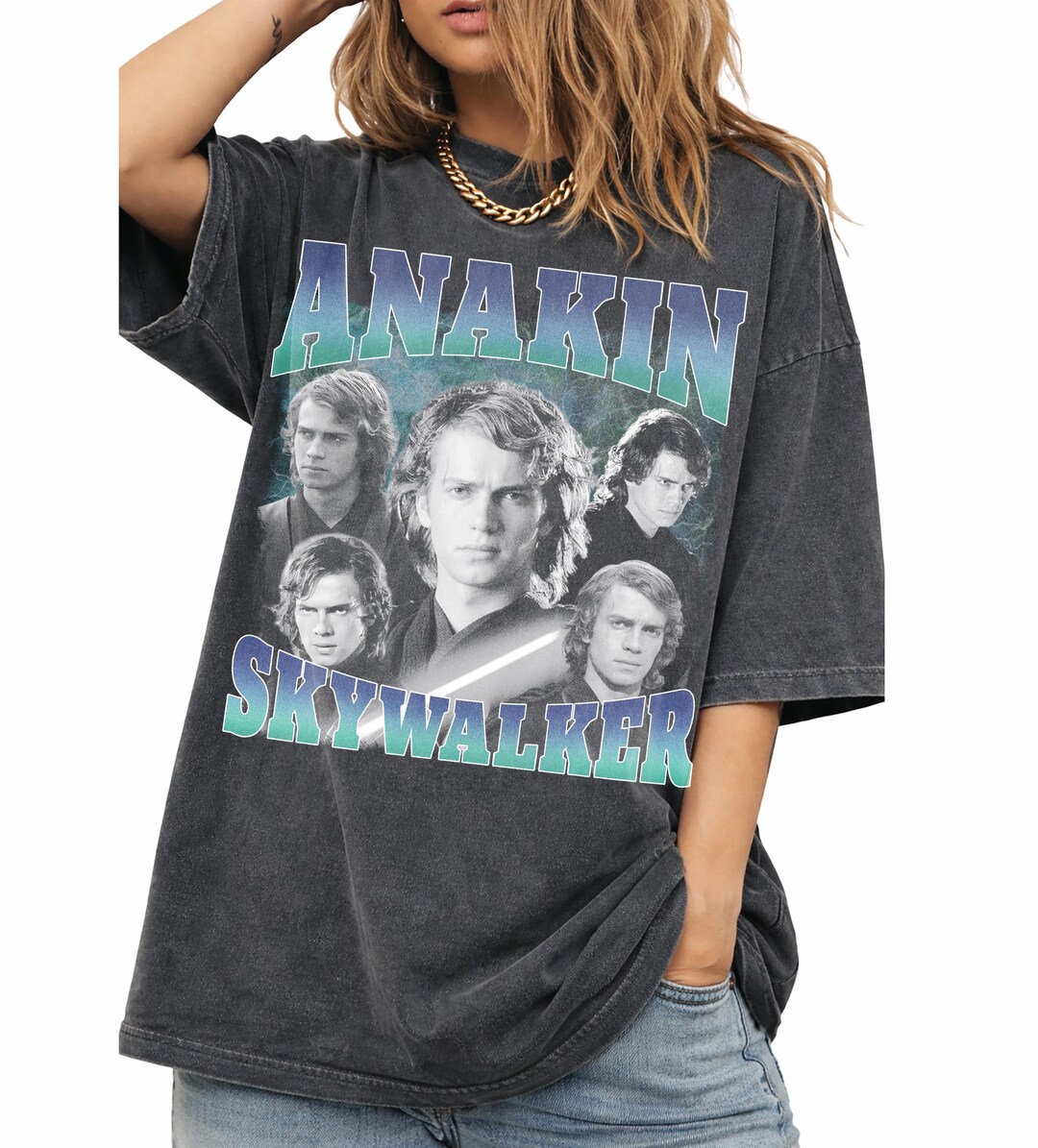 Retro Anakin Skywalker Comfort Colors Shirt | 90s Vintage Bootleg Tee ...