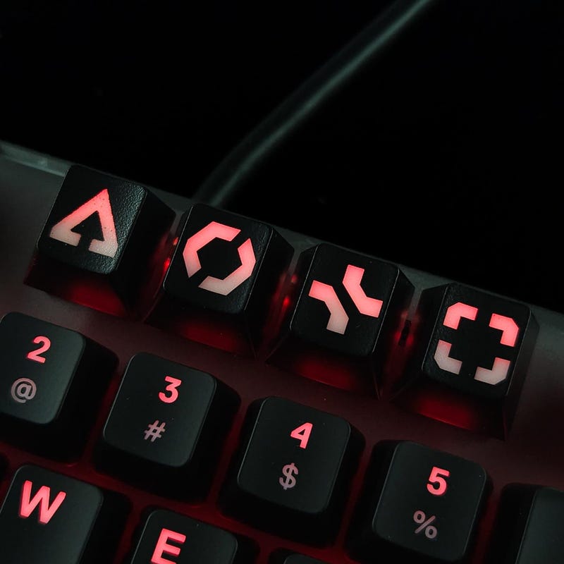 Mx Cherry Keycaps Gaming - Etsy