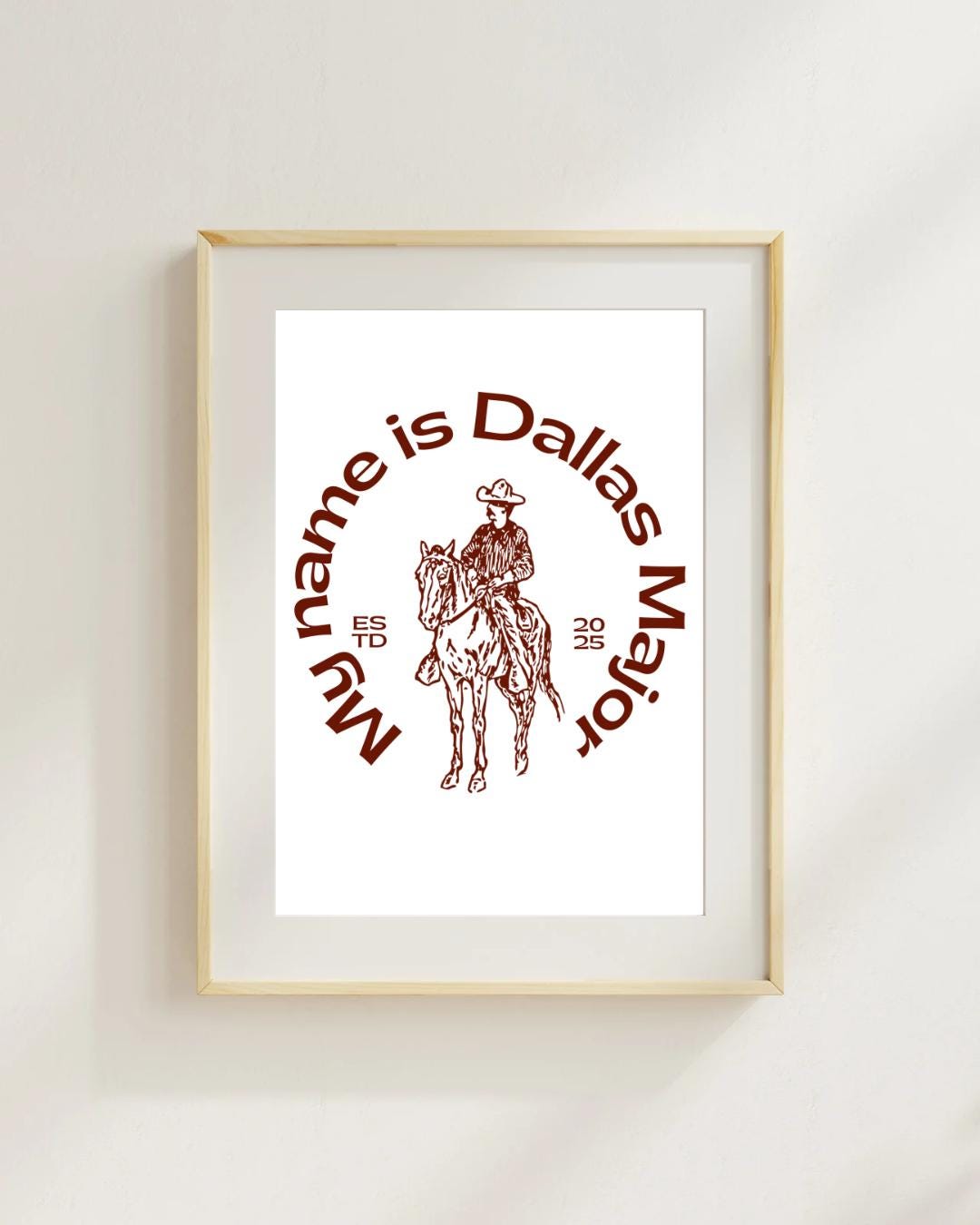 A3, A4, A5 Lily Allen Dallas Major Inspired Poster - Etsy