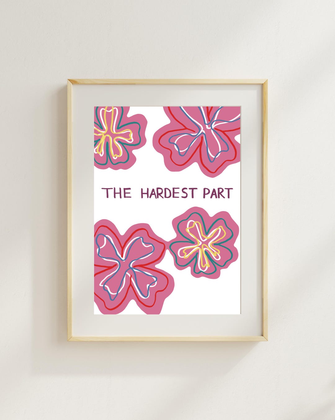 A3, A4, A5 Olivia Dean “the Hardest Part” Inspired Poster - Etsy