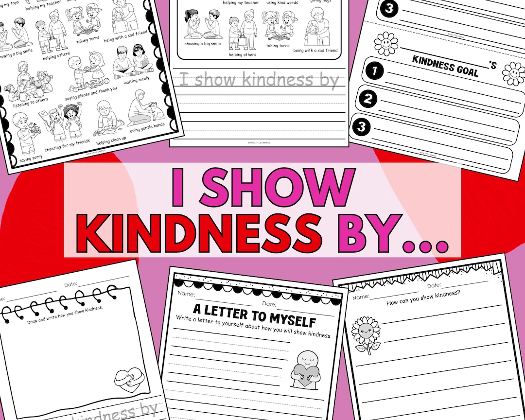 Kindergarten Kindness Writing Activities | Social Emotional Learning ...