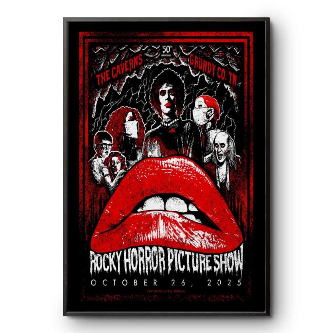Rocky Horror Picture Show 2025 Poster the Caverns Grundy County TN - Etsy