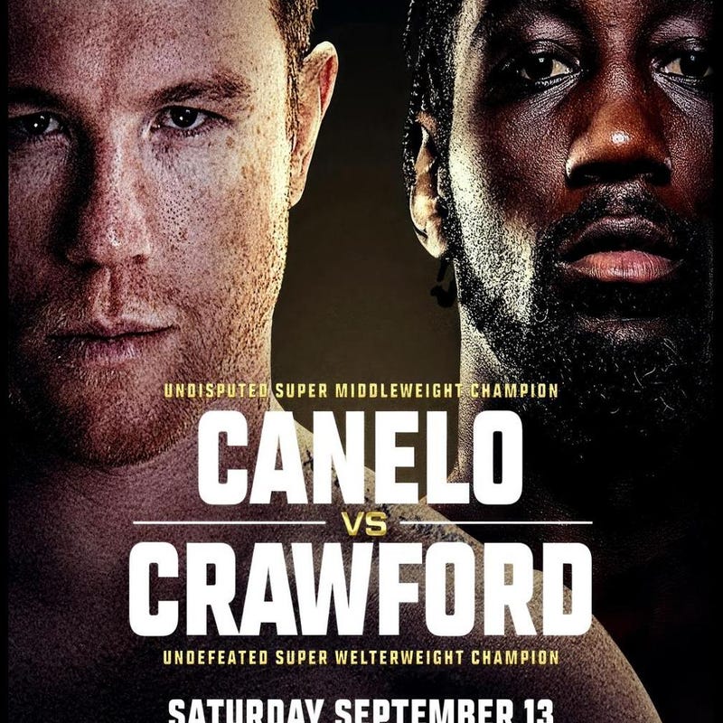 Crawford Vs Canelo Poster - Etsy