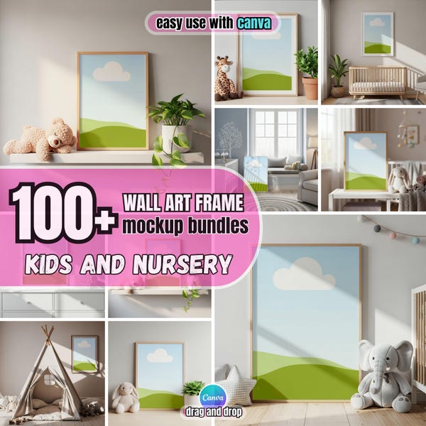 Nursery Wall Murals - Etsy UK