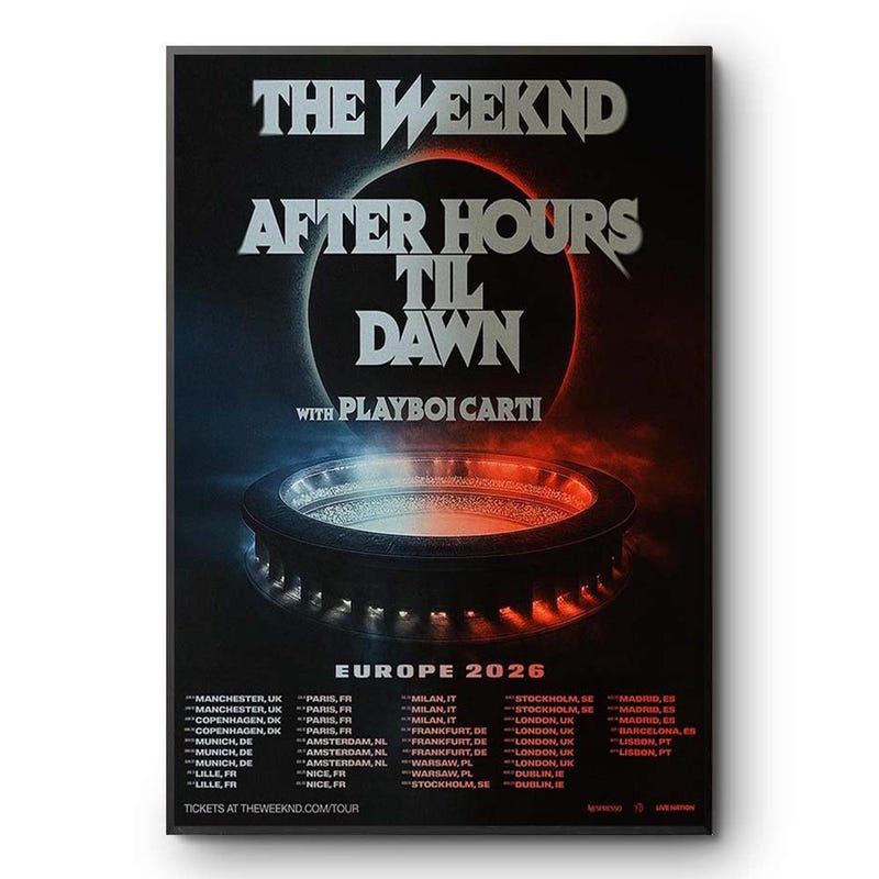 The Weeknd Unreleased Songs List - Etsy New Zealand
