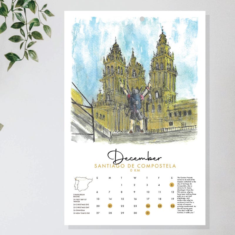Spanish Advent Calendar - Etsy