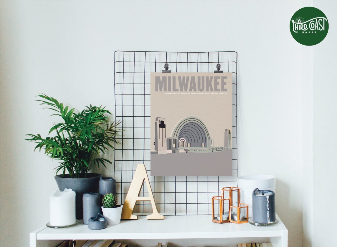 Milwaukee's Washington Park Bandshell Art Print (11x14") - Etsy
