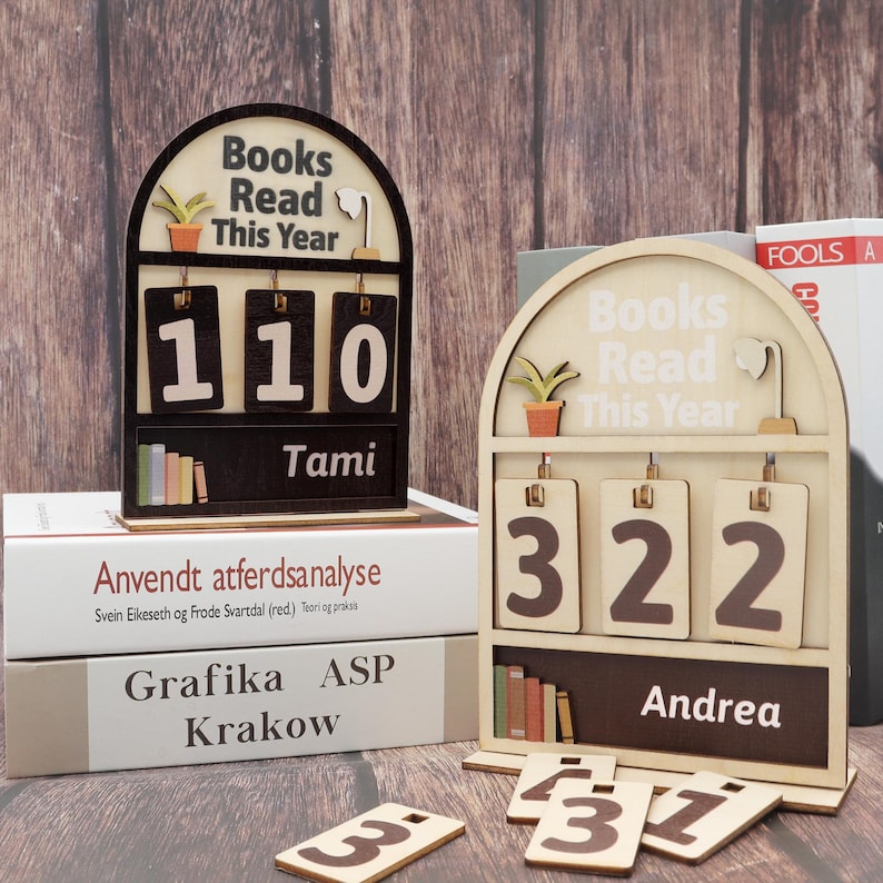Customizable Handcrafted Solid Wood Book Reading Counter in an Archway ...