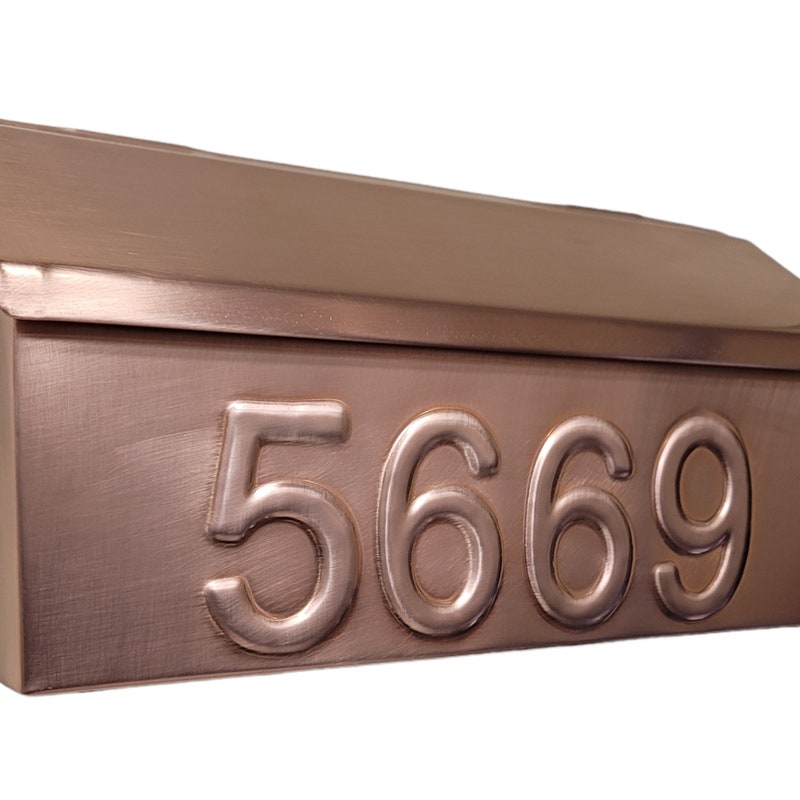 Patina Copper Mailbox - Etsy
