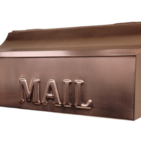 Solid Copper Mailbox - Etsy