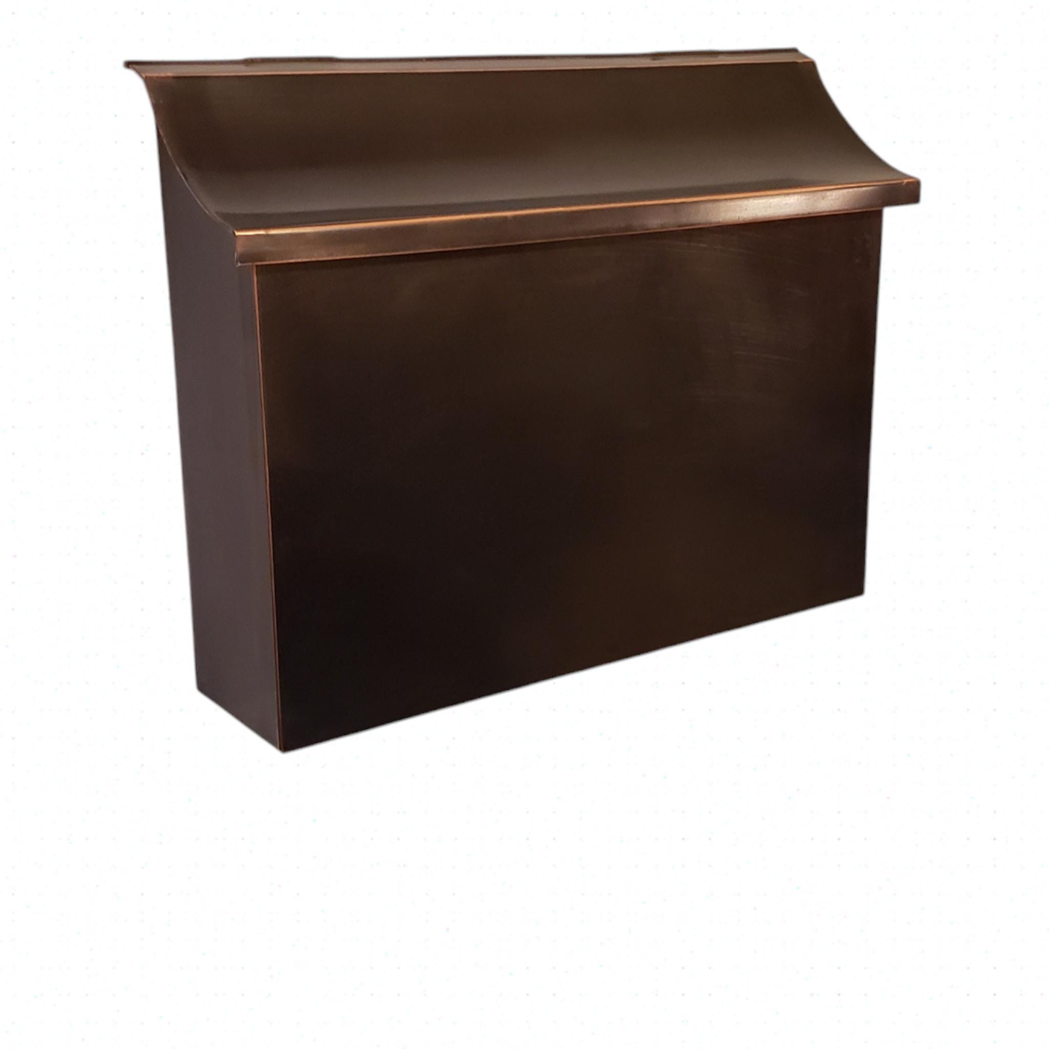 Flush Mount Patina Copper Mailbox - Etsy