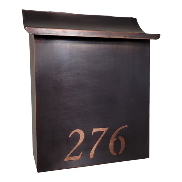 Copper Mailbox - Etsy