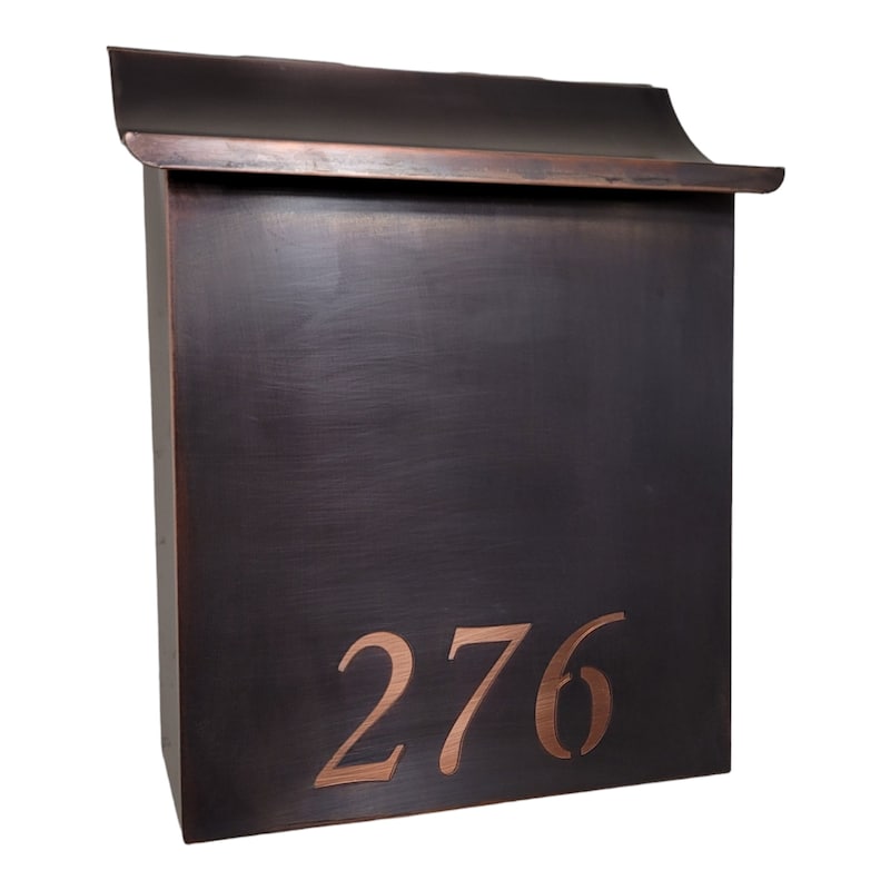 Copper Mailbox - Etsy
