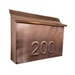 Flush Mount Patina Copper Mailbox - Etsy